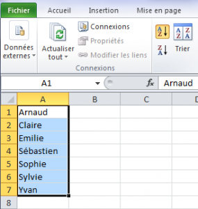 Créer une liste déroulante sur Excel - Apprendre Excel
